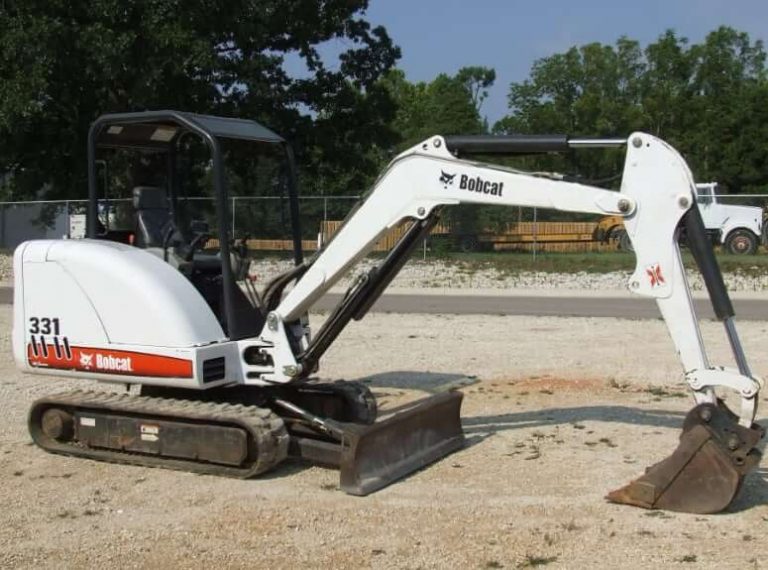 Bobcat 331 / 331E Mini Excavator Specs, Horsepower, Weight & Dimensions ...