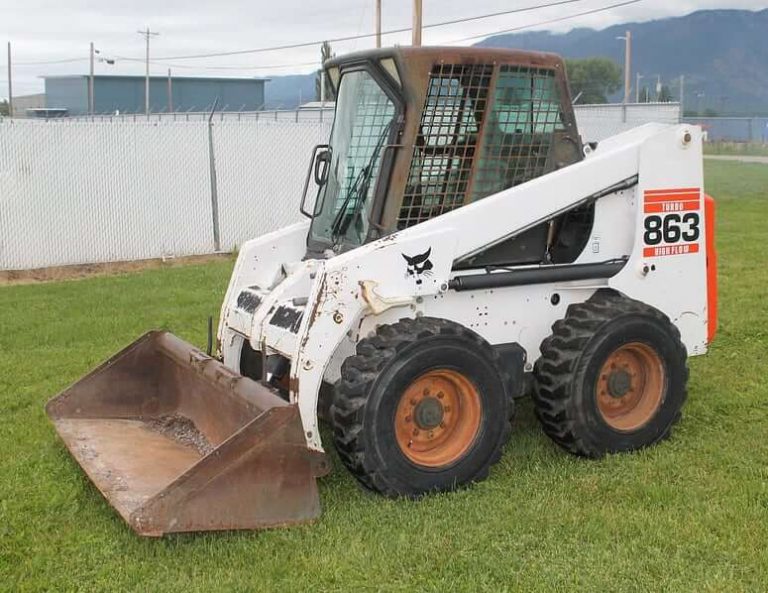 Bobcat 863 Skid Steer Loader Specs, Horsepower, Weight & Dimensions ...