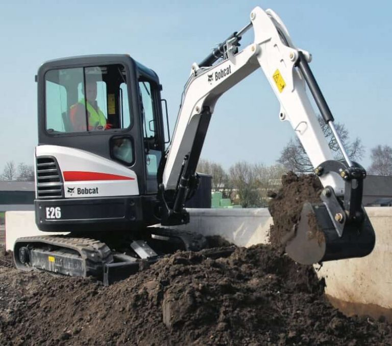 Bobcat E26 Mini Excavator Specs, Weight & Dimensions - CodeReady