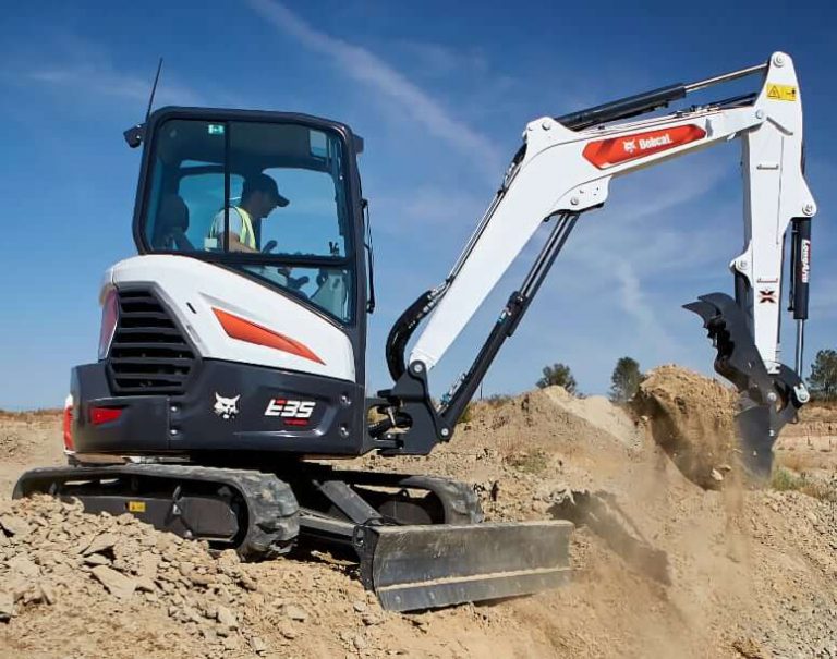 Bobcat E35 Mini Excavator Specs, Weight & Dimensions - CodeReady