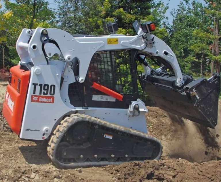 Bobcat T190 Compact Track Loader Specs, Horsepower, Weight & Dimensions ...