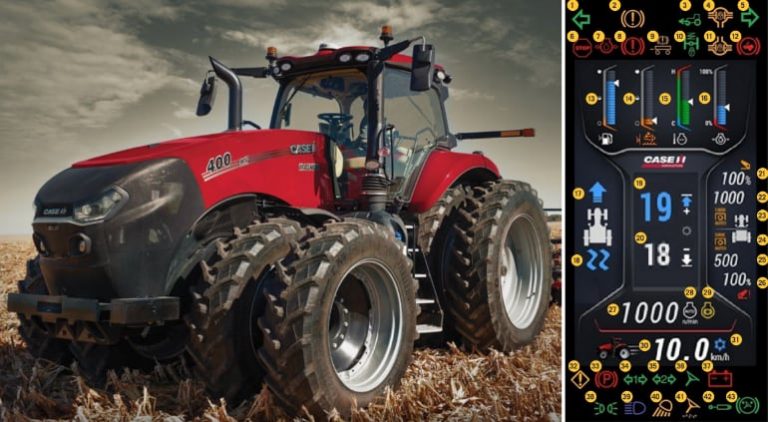 Case IH Dashboard Symbols, Warning Lights, Indicators & Gauges Meaning | CodeReady