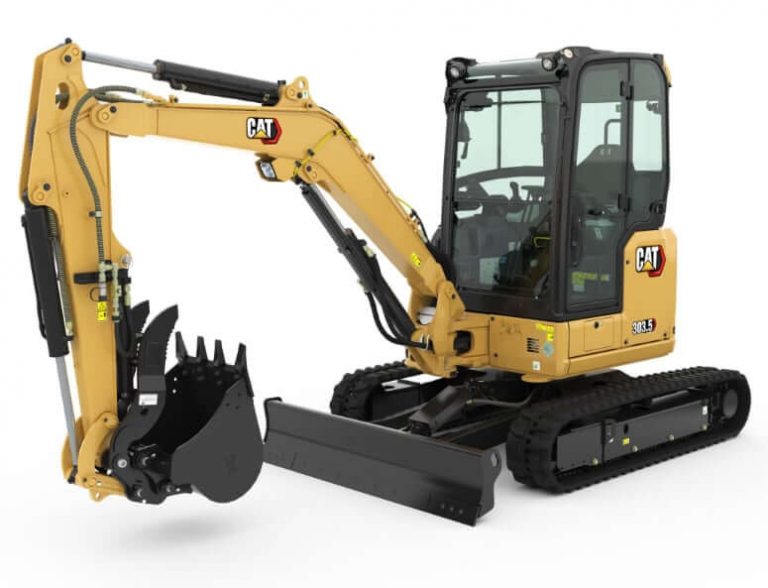 CAT 303.5 CR Mini Excavator Specs, Weight & Dimensions - CodeReady