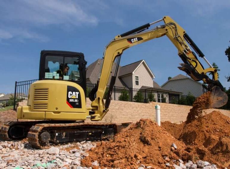 CAT 305.5E2 CR (Tier 4i) Mini Excavator Specs, Weight & Dimensions ...