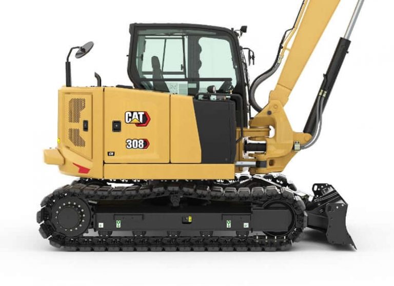 CAT 308 CR Mini Excavator Specs, Weight & Dimensions - CodeReady