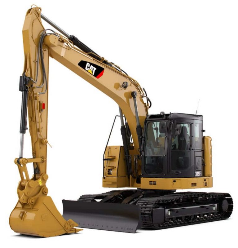 CAT 315F L Excavator Specs, Weight & Dimensions - CodeReady