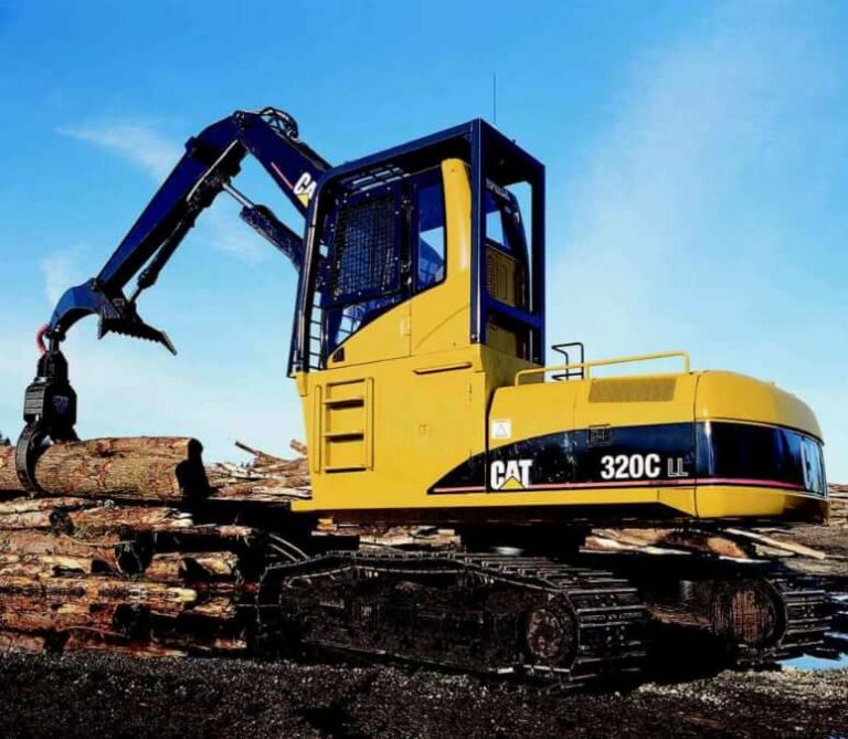 CAT 320C LL Log Loader Specs, Weight & Dimensions - CodeReady