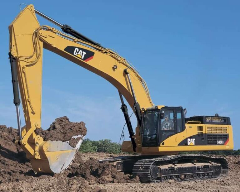 CAT 345C L Excavator Specs, Weight & Dimensions - CodeReady