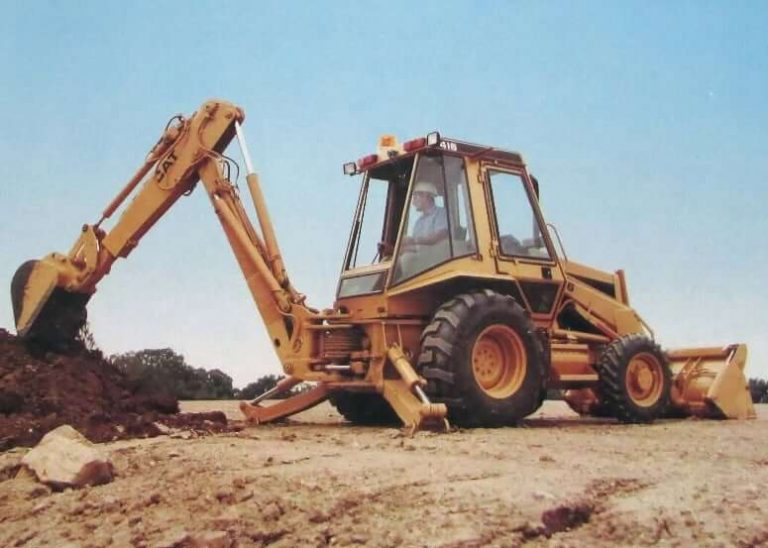 CAT 416 Series I Backhoe Loader (1985 - 1990) Specs, Weight ...
