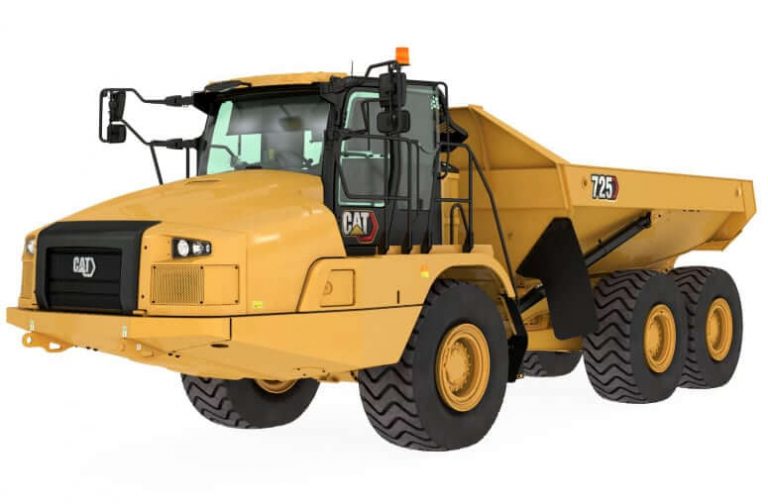 CAT 725 6x6 Articulated Dump Truck Specs, Weight & Dimensions - CodeReady