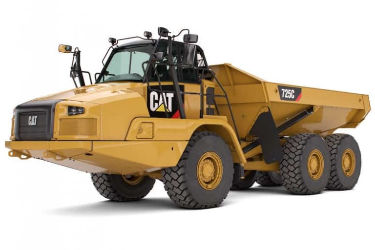 CAT 725C Articulated Dump Truck 6x6 Specs, Weight & Dimensions - CodeReady