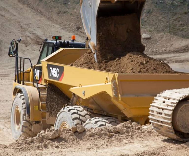 CAT 745C Articulated Dump Truck Specs, Weight & Dimensions - CodeReady