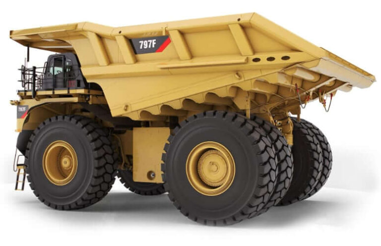 CAT 797F Mining Dump Truck Specs, Weight & Dimensions - CodeReady