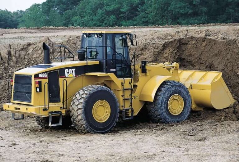 CAT 980G Wheel Loader Specs, Weight & Dimensions - CodeReady