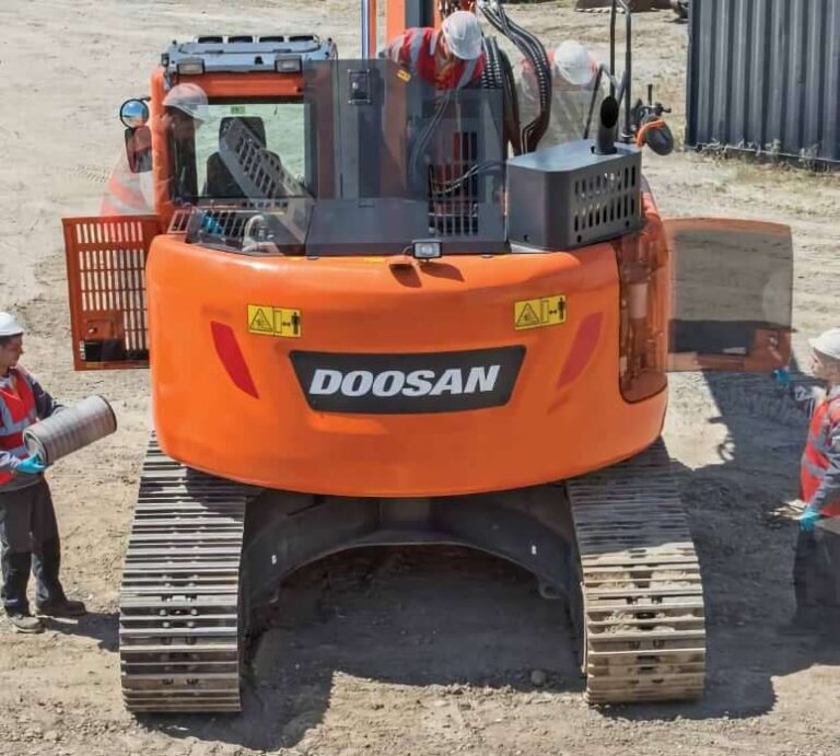 Doosan DX235LCR-5 Excavator Specs, Weight & Dimensions - CodeReady