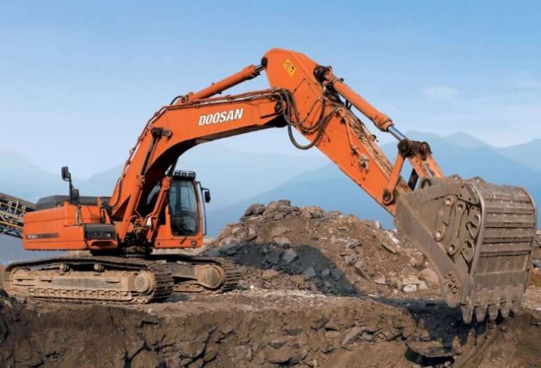 Doosan DX340LC Excavator Specs, Weight & Dimensions - CodeReady