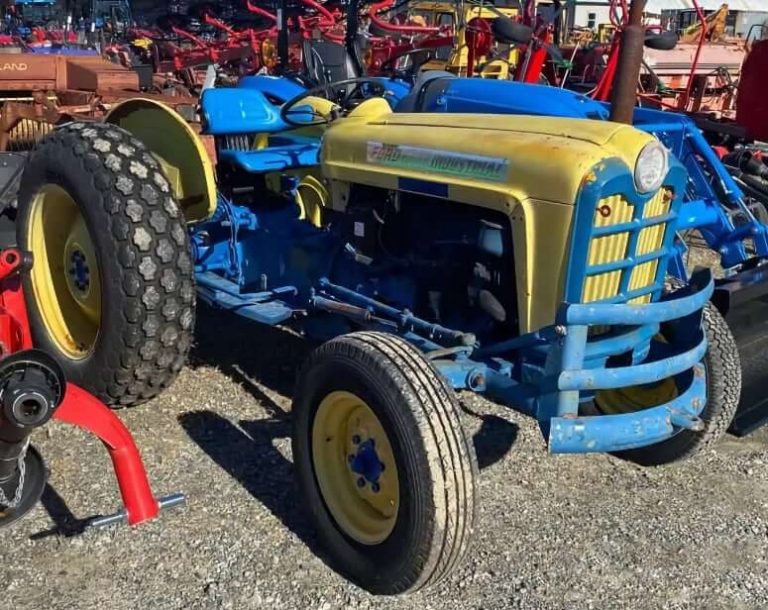 Ford 4000 Industrial Tractor (2WD / HD / LCG) Specs, Weight ...
