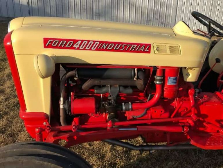 Ford 4000 Industrial Tractor (2WD / HD / LCG) Specs, Weight ...