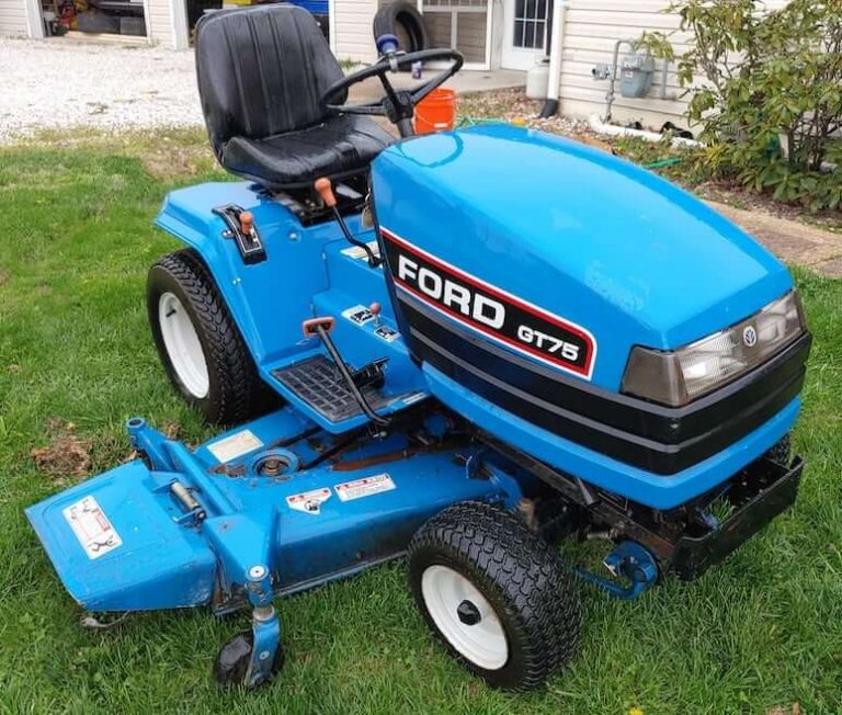 Ford GT75 Lawn Tractor Specs, Weight & Dimensions - CodeReady
