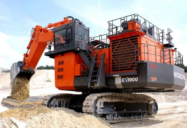 Hitachi EX1900 Mining Excavator Specs, Weight & Dimensions - CodeReady