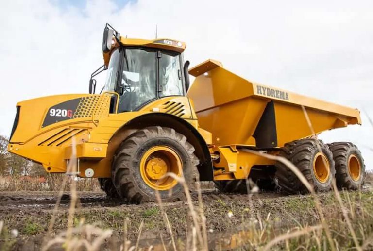 Hydrema 920G Articulated Dump Truck Specs, Weight & Dimensions - CodeReady