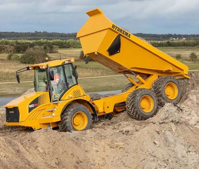 Hydrema 922HM Articulated Dump Truck Specs, Weight & Dimensions - CodeReady