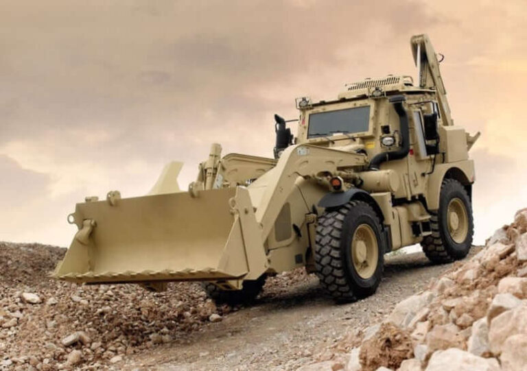 JCB HMEE Armored Military Backhoe Loader Specs, Weight & Dimensions ...