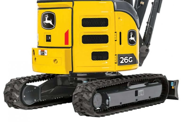 John Deere 26G Mini Excavator Specs, Weight & Dimensions - CodeReady