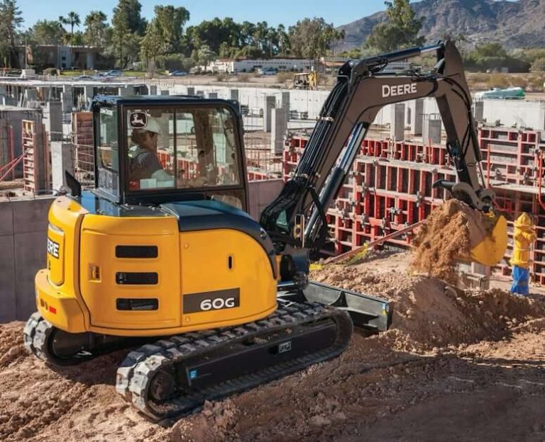 John Deere 60G Mini Excavator Specs, Weight & Dimensions - CodeReady