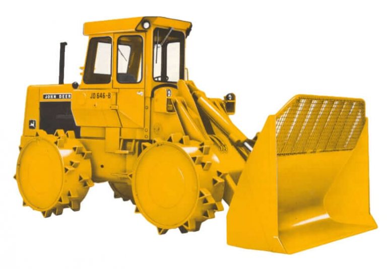 John Deere 646B Landfill Compactor Specs, Weight & Dimensions - CodeReady