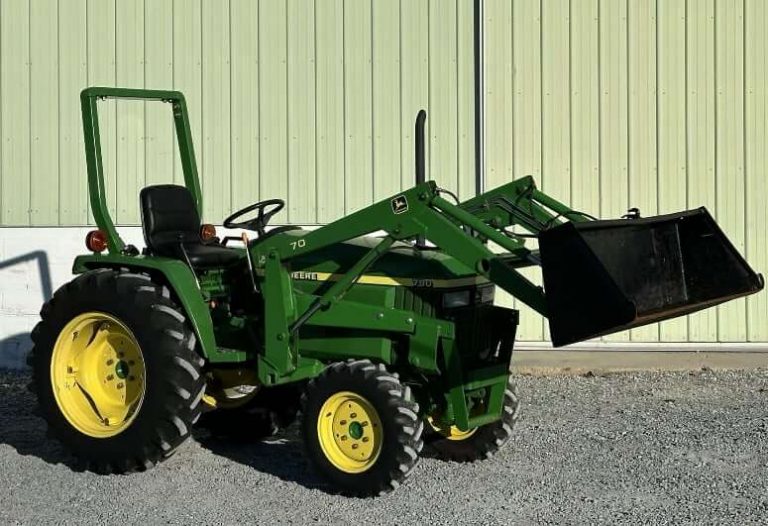 John Deere 790 Compact Utility Tractor Specs, Weight & Dimensions ...