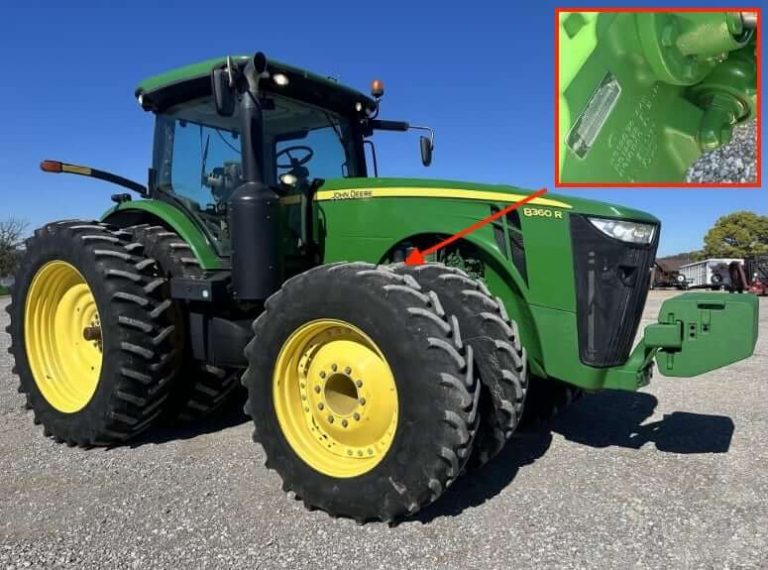 John Deere PIN Decoder - Where is the Serial Number Plate & How to Identify? | CodeReady