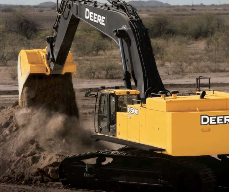 John Deere 850D LC Excavator Specs, Weight & Dimensions - CodeReady