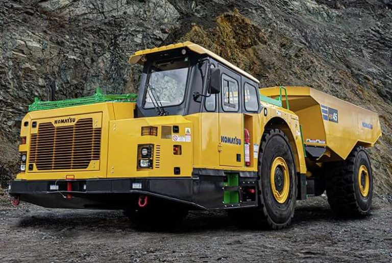 Komatsu HX45 Underground Truck Specs, Weight & Dimensions - CodeReady