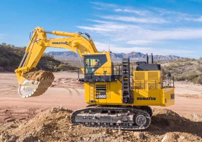 Komatsu PC2000-11 Mining Excavator Specs, Weight & Dimensions - CodeReady