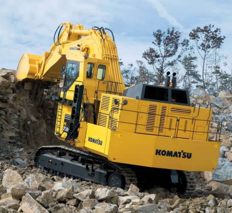 Komatsu PC2000-8 Mining Excavator Specs, Weight & Dimensions - CodeReady