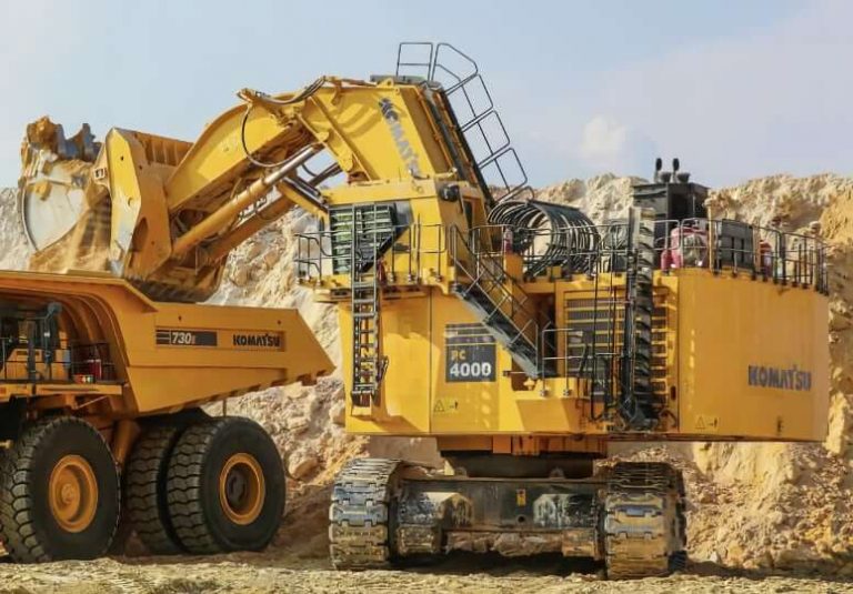 Komatsu PC4000-11 Mining Excavator Specs, Weight & Dimensions - CodeReady