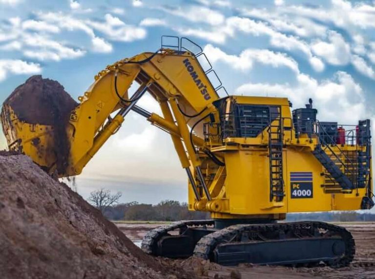 Komatsu PC4000-11 Mining Excavator Specs, Weight & Dimensions - CodeReady