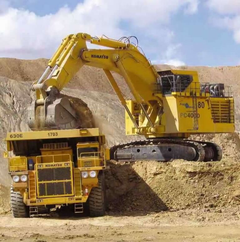Komatsu PC4000-6 Mining Excavator Specs, Weight & Dimensions - CodeReady