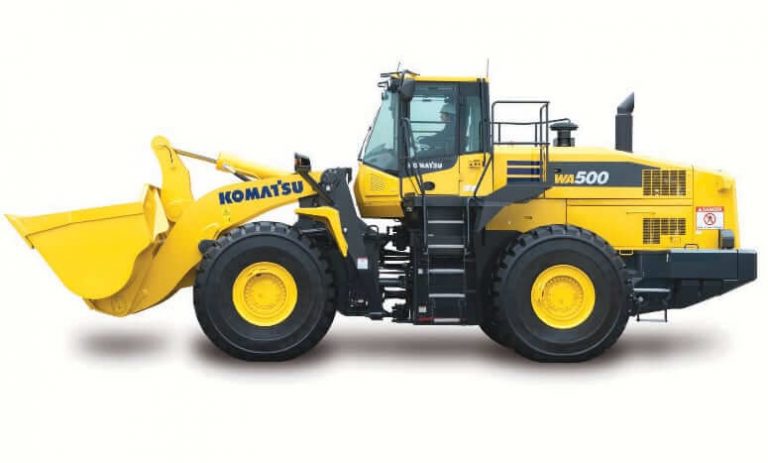 Komatsu WA500-7 Wheel Loader Specs, Weight & Dimensions - CodeReady