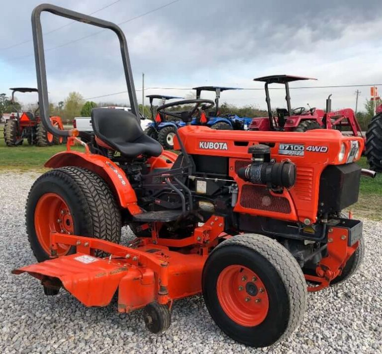 Kubota B7100HST Tractor (1977 - 2000) Specs, Weight & Dimensions ...