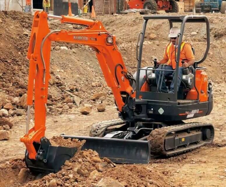 Kubota KX91-3 Mini Excavator Specs, Weight & Dimensions - CodeReady