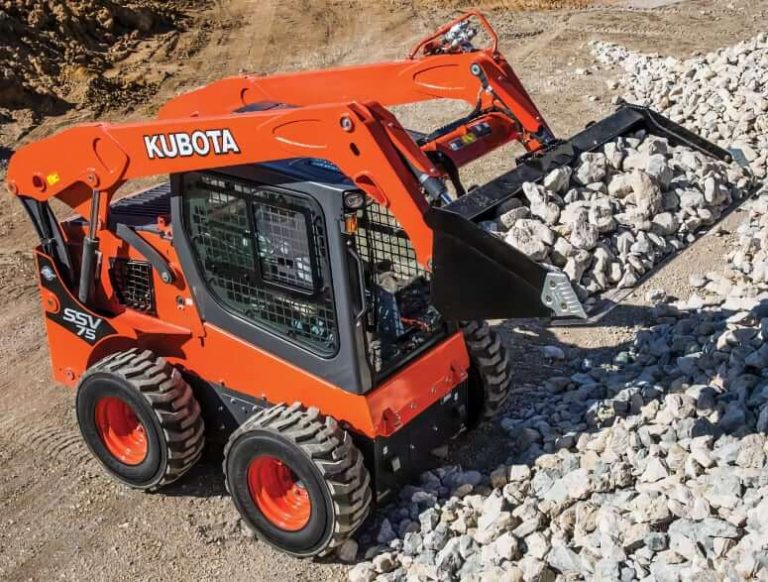 Kubota SSV75 Skid Steer Loader Specs, Weight, Dimensions & Attachments ...