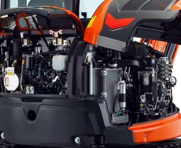 Kubota U55-5 Mini Excavator Specs, Weight & Dimensions - CodeReady