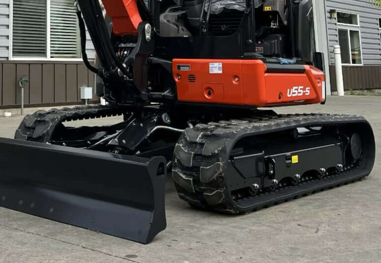 Kubota U55-5 Mini Excavator Specs, Weight & Dimensions - CodeReady