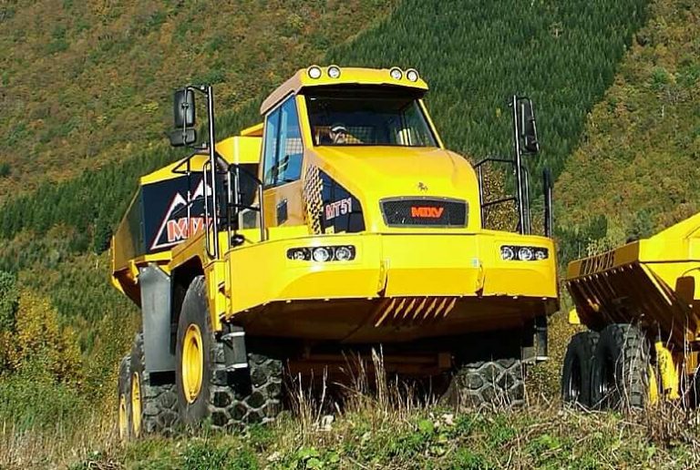 Moxy MT51 Articulated Dump Truck Specs, Weight & Dimensions - CodeReady