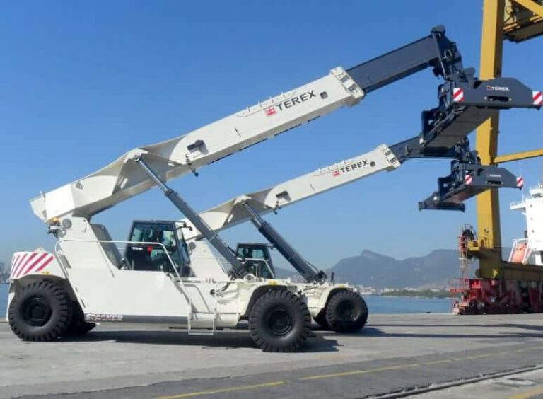 Terex TFC46 LX Reach Stacker Specs, Weight & Dimensions - CodeReady
