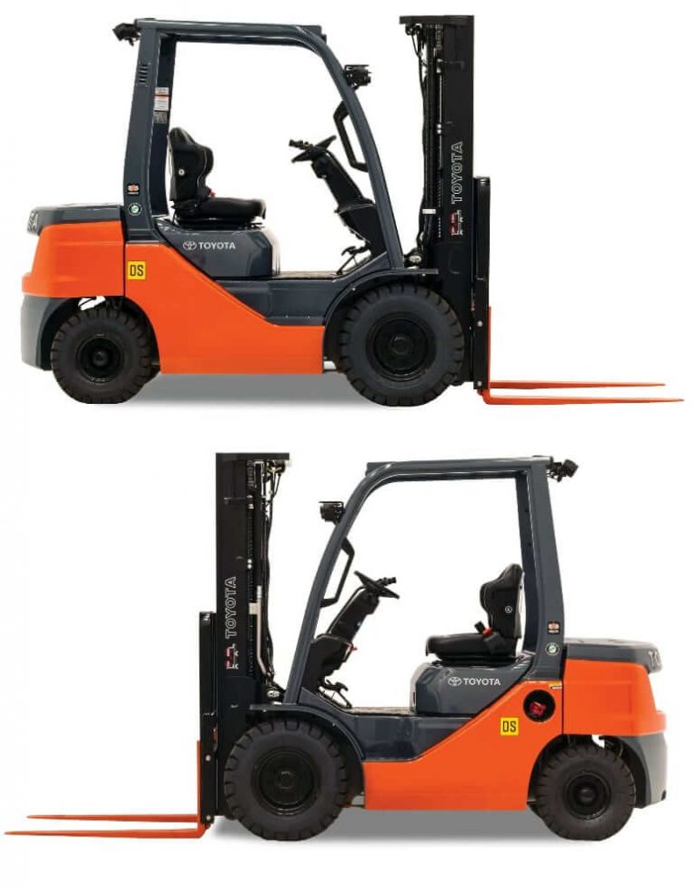 Toyota 8FGU25 Forklift Specs, Weight & Dimensions - CodeReady